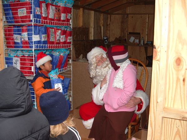Santa Makes Stop At Nelson Food Pantry This Past Weekend - Blue Ridge ...
