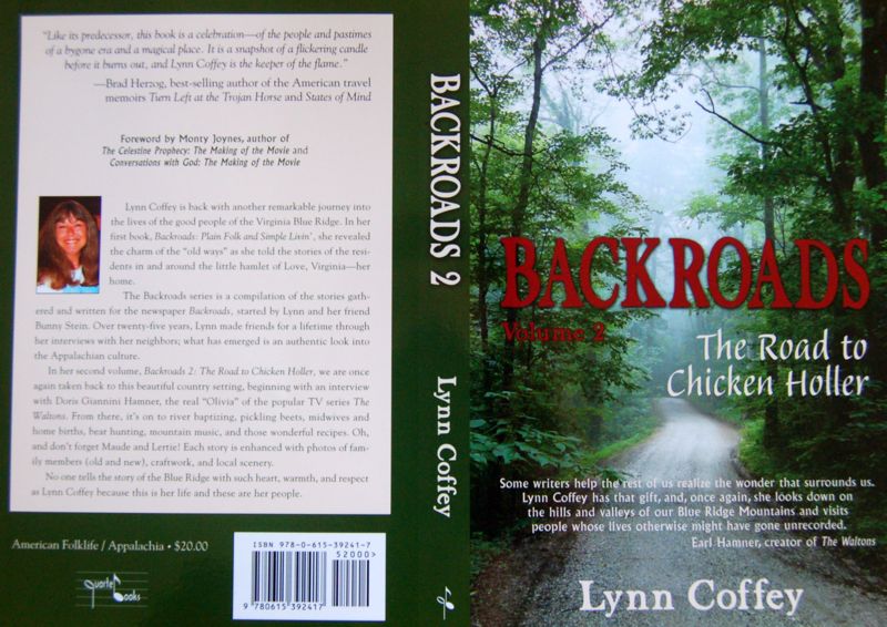 Love, VA Author, Lynn Coffey, Releases 2nd Book : Backroads 2 - Blue ...