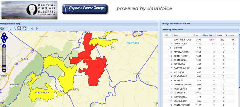 Major Power Outage Hits Nelson County - Blue Ridge Life Magazine