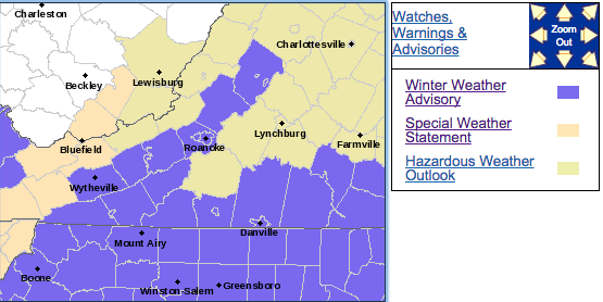 WINTER WEATHER ADVISORY - EXPIRED - Blue Ridge Life Magazine