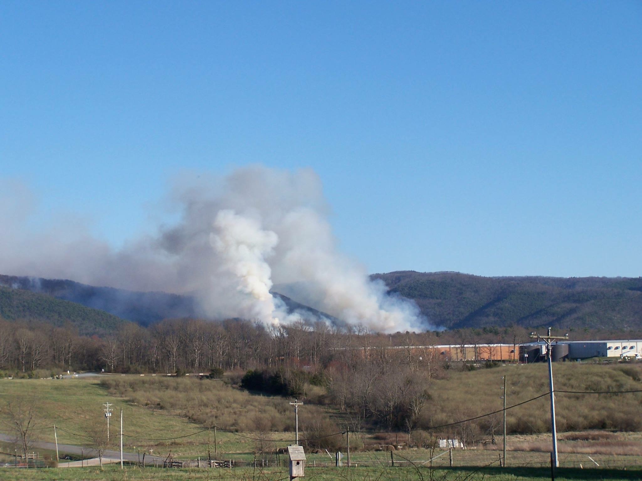Augusta: Fire Burning Over 800 Acres In GW National Forest 75% ...