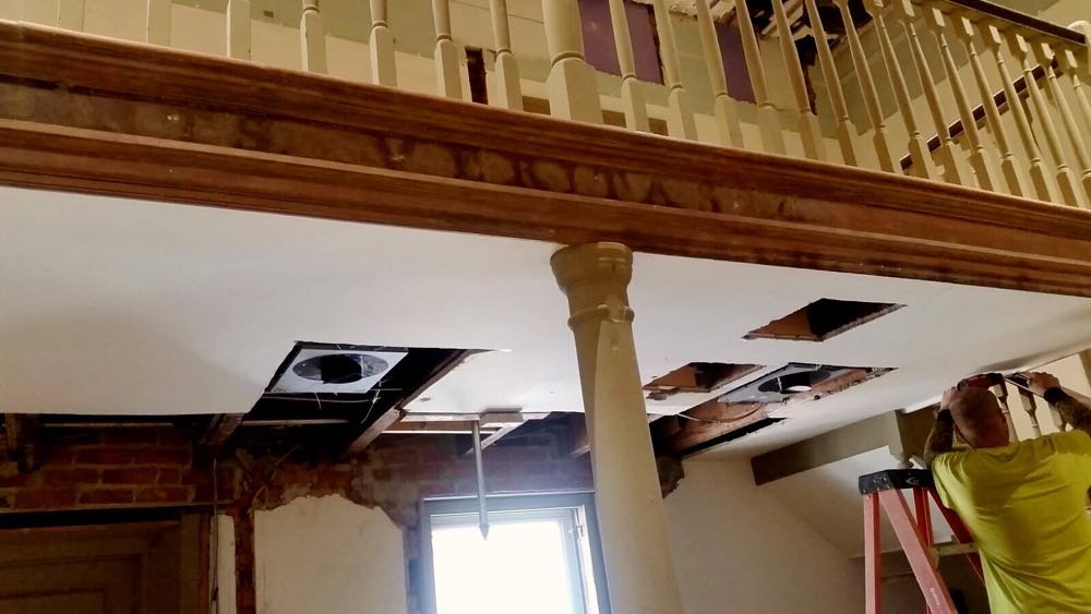 Nelson : Lovingston : Neat Find In Courtroom During Renovation - Blue ...
