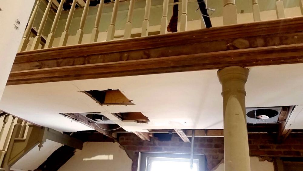 Nelson : Lovingston : Neat Find In Courtroom During Renovation - Blue ...