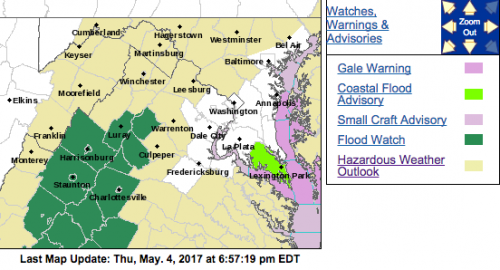 FLOOD WATCH : Through Friday Morning - Blue Ridge Life Magazine