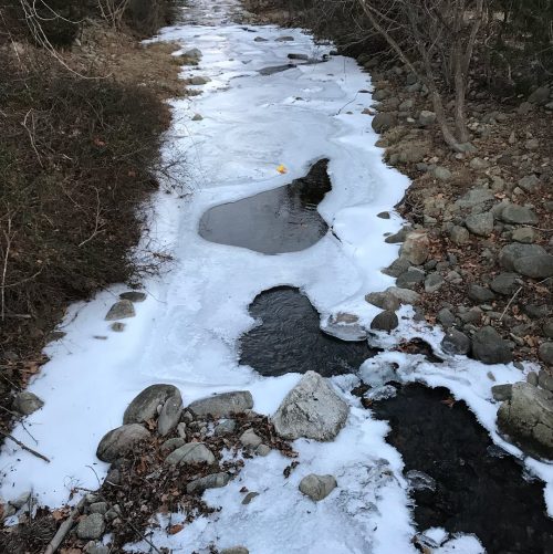 Sub Freezing Temps Cause Creeks and Streams To Ice Over - Blue Ridge ...