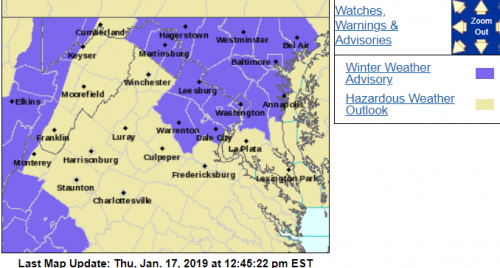 Winter Weather Advisory (EXPIRED) - Blue Ridge Life Magazine