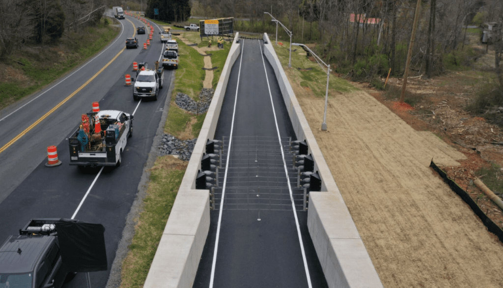 Albemarle : Route 250-Rockfish Gap Turnpike : First Truck Arrestor Ramp ...