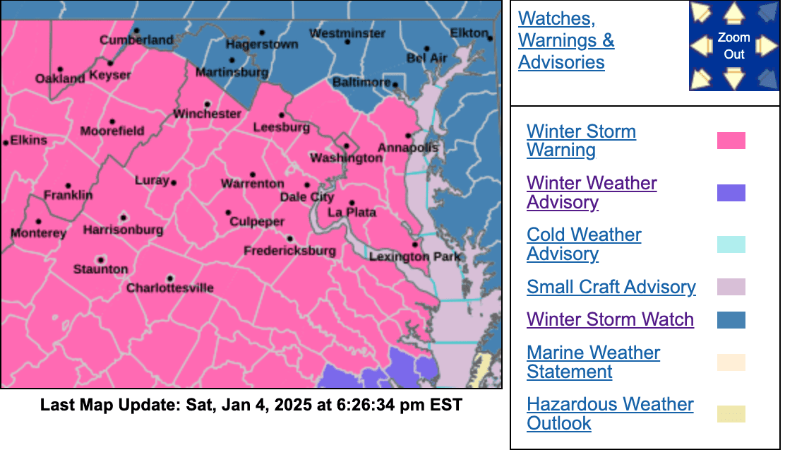 Winter Storm Warning : Sunday Evening Into Late Monday Night / Tuesday ...